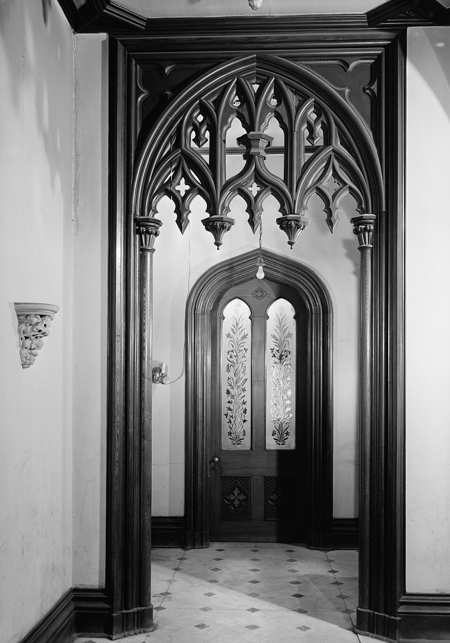 Singer House: Interior from Historic American Buildings Survey